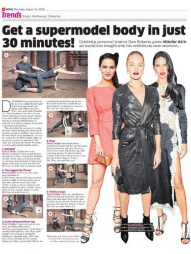 Five Secrets to a Supermodel body – DAN ROBERTS – Fitness, Movement ...